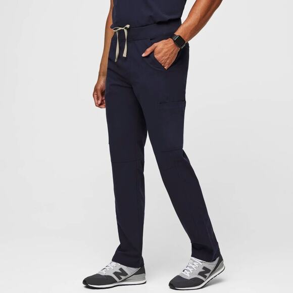 Figs | Pants | Figs Mens Axim Cargo Scrub Pants In Navy | Poshmark
